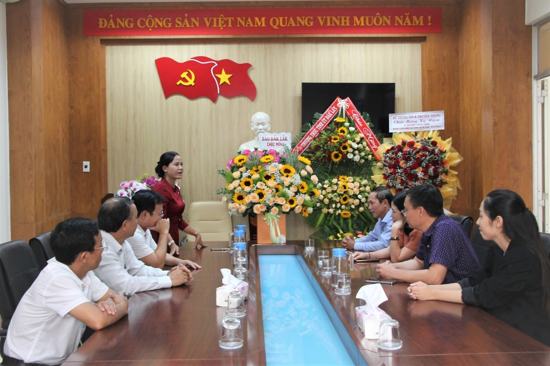 Báo Đắk Lắk chúc mừng Ban Tuyên giáo Tỉnh uỷ nhân kỷ niệm 93 năm Ngày ...